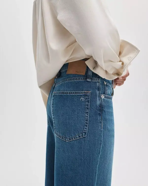 Rag & Bone Andi Ankle Wide-leg Jean
