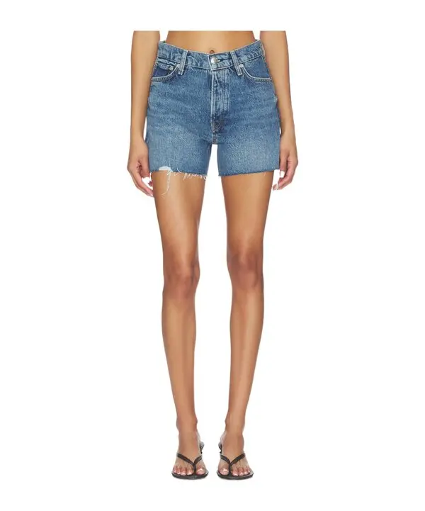 Rag & Bone Frayed Denim Shorts
