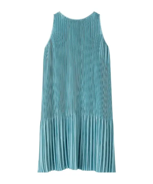 JOSEPH Rida Pleated Satin Dress