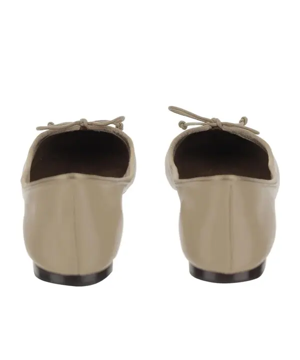Khaite Bow-detail Ballet Flats