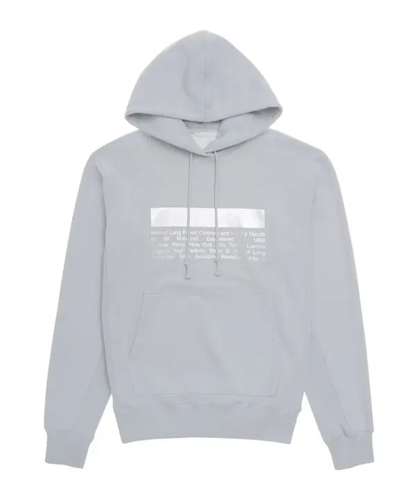 Helmut Lang Logo-print Cotton Hoodie