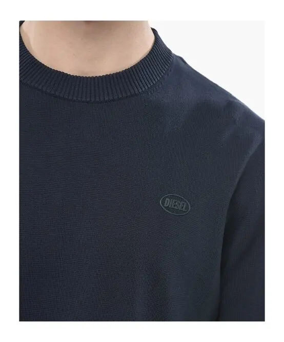 DIESEL® Crew Neck Long Sleeve Sweatshirt