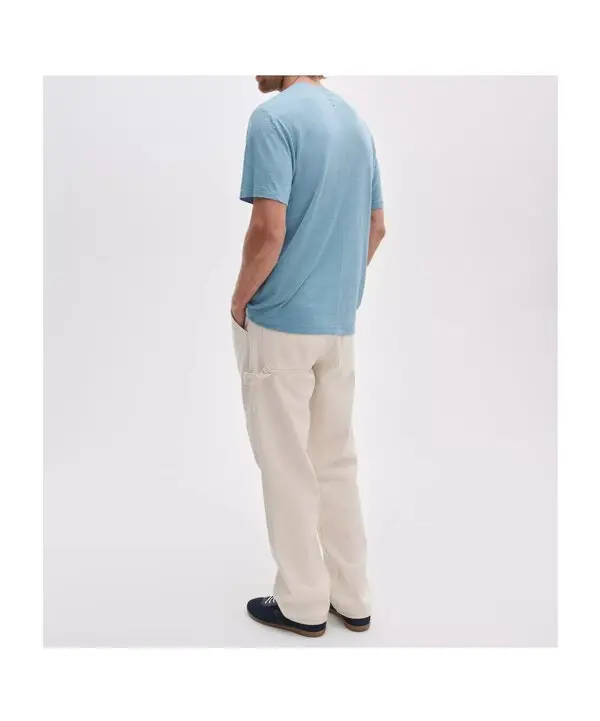 Rag & Bone Crew Neck Short-sleeved T-shirt - Fog Blue
