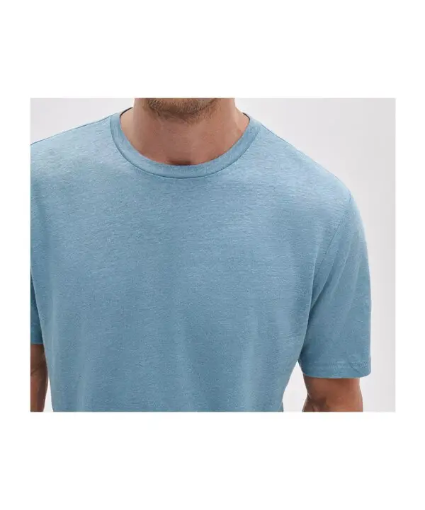 Rag & Bone Crew Neck Short-sleeved T-shirt - Fog Blue
