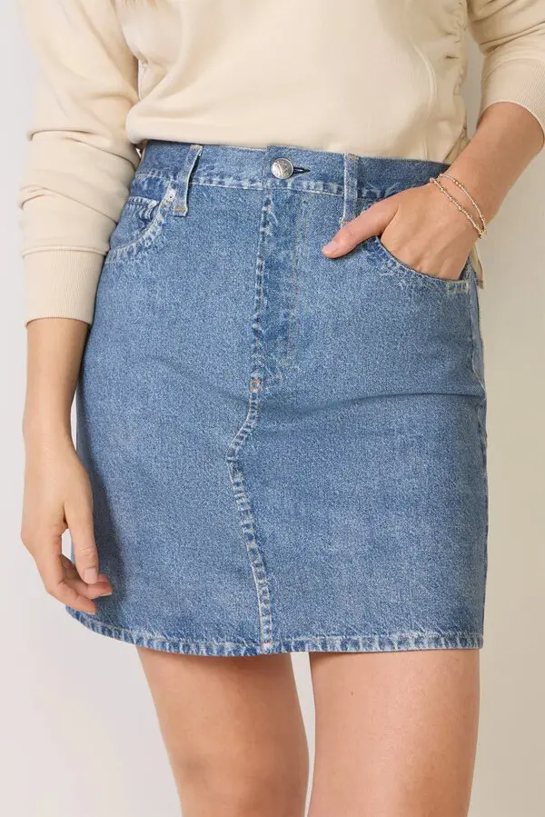 Rag & Bone Miramar Ponte Mini Skirt