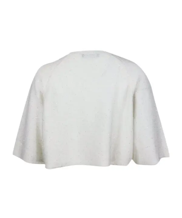Fabiana Filippi Round Neck Sequin Embellished Sweater
