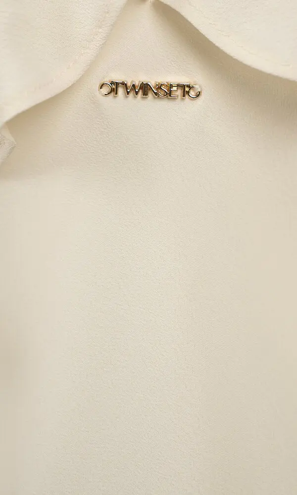 TWINSET Ruffle Detail Tank Top
