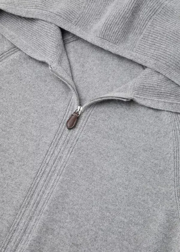 Loro Piana Knitted Hooded Jumper