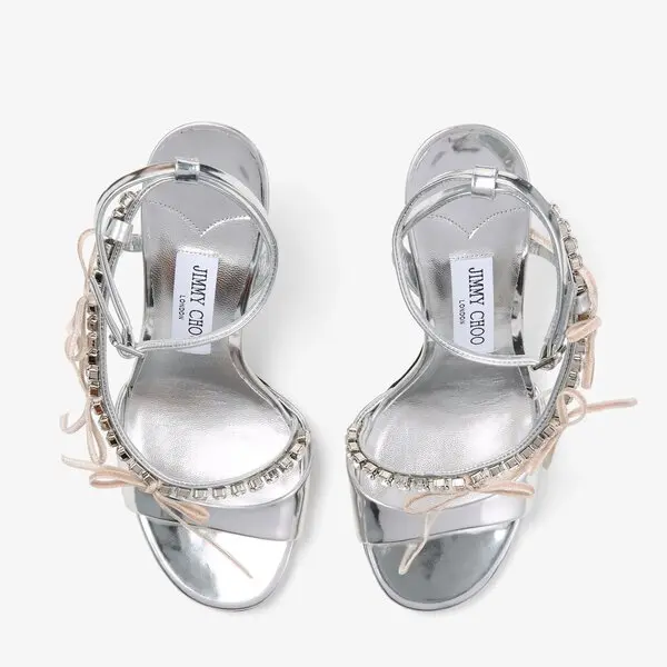 JIMMY CHOO Bow-tie High-heeled Sandals
