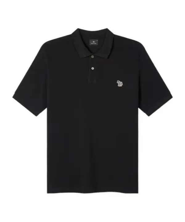 Paul Smith Zebra Logo Polo Shirt - Black