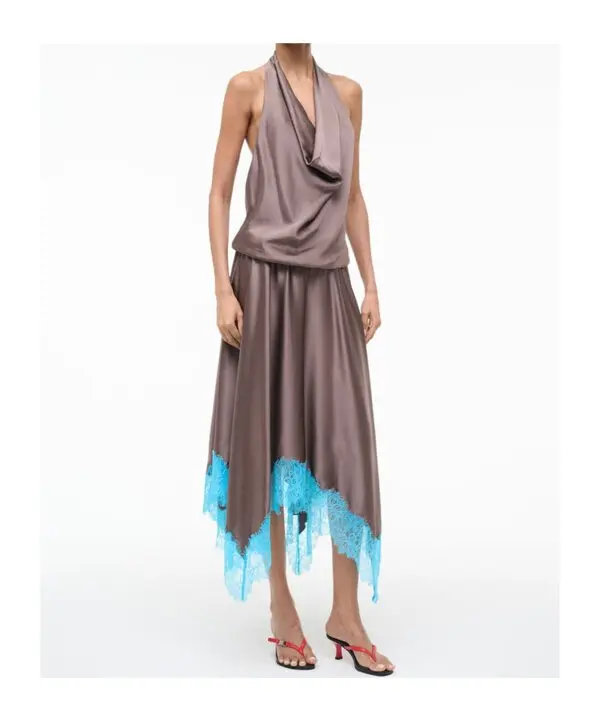 Staud Elira Silk Dress