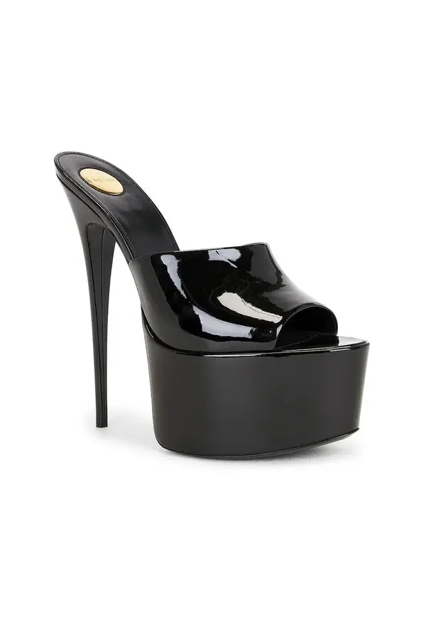 Saint Laurent Kika Platform Mules