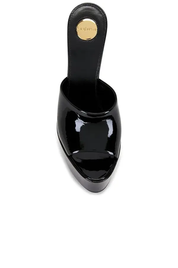 Saint Laurent Kika Platform Mules