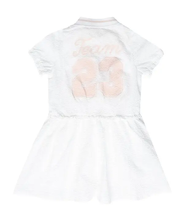Off-White Short-sleeve Dress
