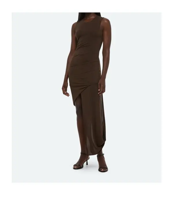 Helmut Lang Twisted Drape Dress
