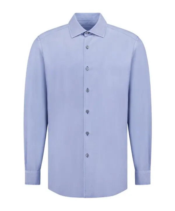 Zegna Long-sleeve Shirt - Blue