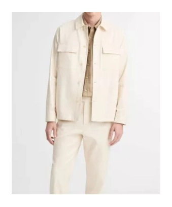 Vince Collared Long-sleeved Casual Jacket
