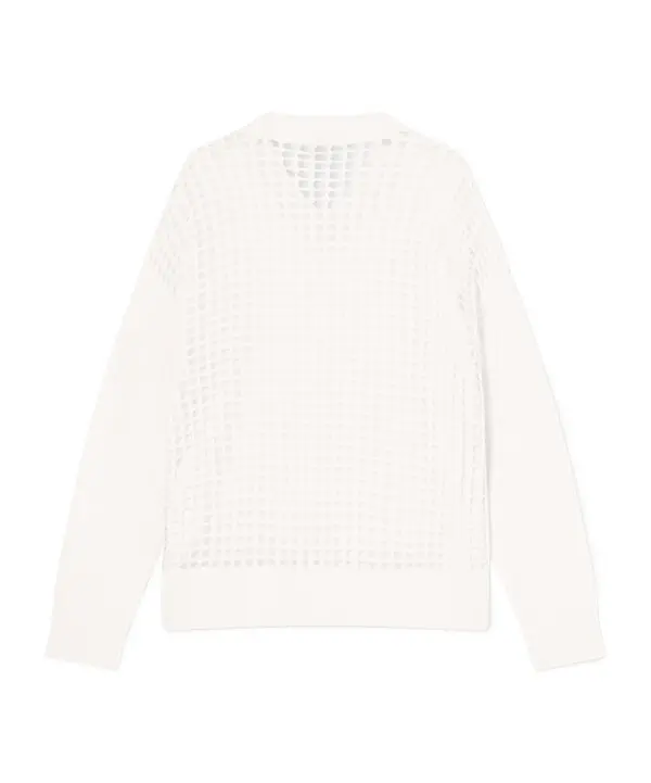 Armani Exchange Oversized Sweater With Perforated Back