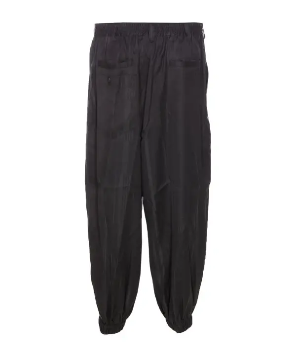 Y3 Striped Drawstring Tapered Trousers