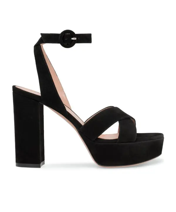GIANVITO ROSSI Crossover Platform Sandals