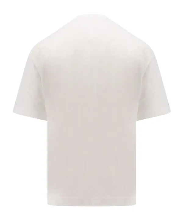 Off-White Logo Embroidered Crewneck T-shirt