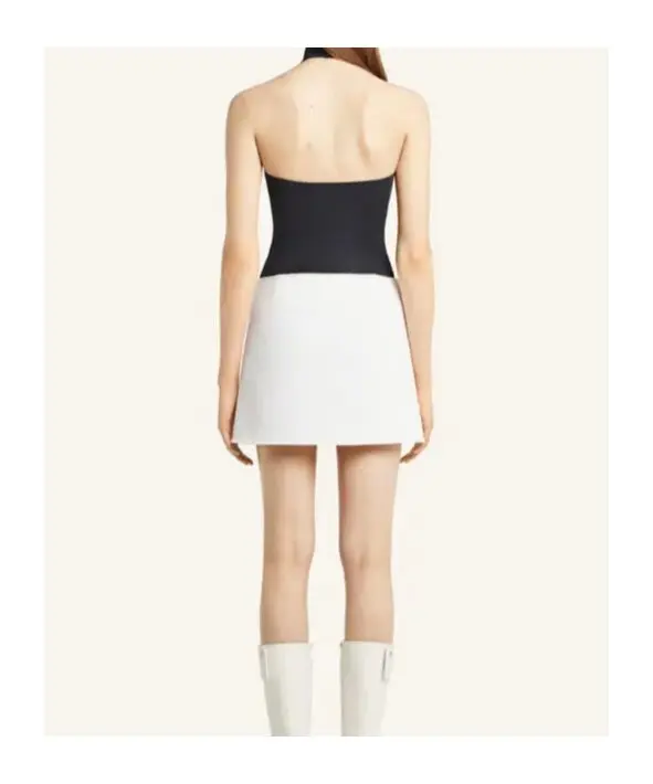 COURREGES Tweed Mini Skirt
