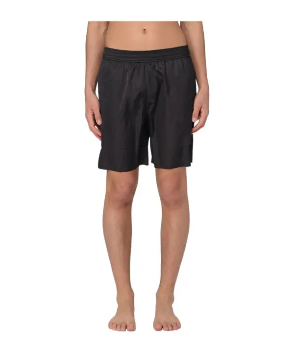 Off-White Elasticated Waistband Swim Shorts