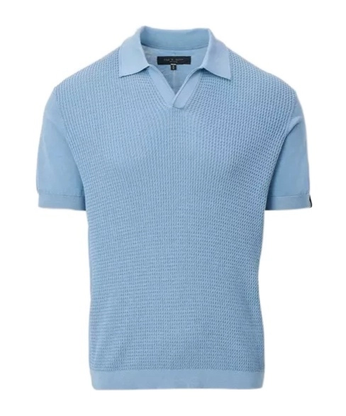 Rag & Bone Saxon Silk-cotton Polo Shirt