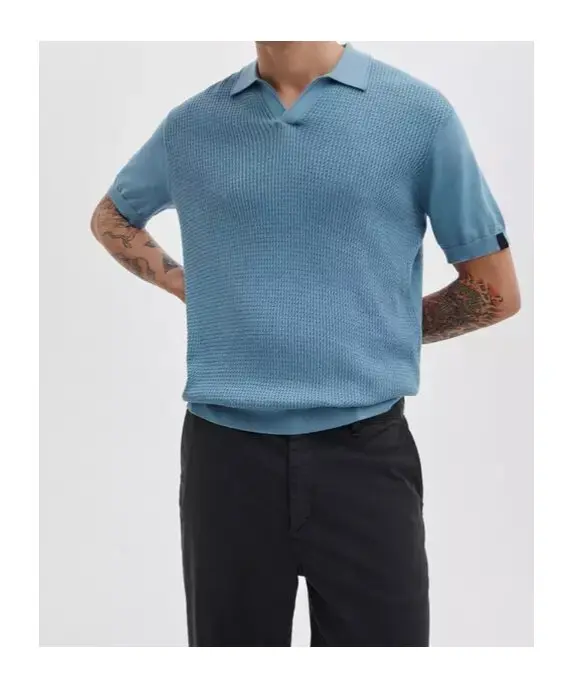 Rag & Bone Saxon Silk-cotton Polo Shirt