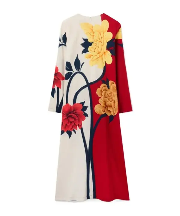 La DoubleJ Floral Placed Dress