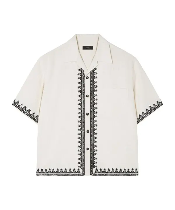 Alanui Akasha Embroidered-edge Shirt