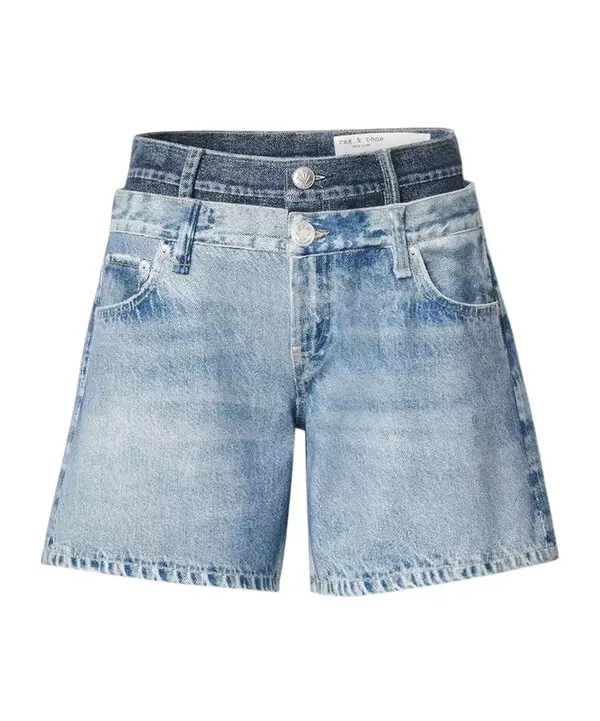 Rag & Bone Layered Denim Shorts