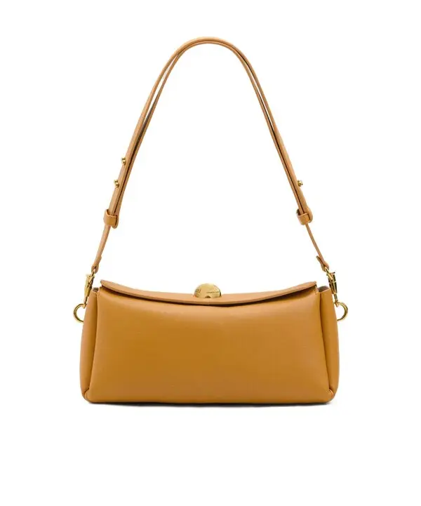 AMI Paris Mini Carrousel Leather Shoulder Bag