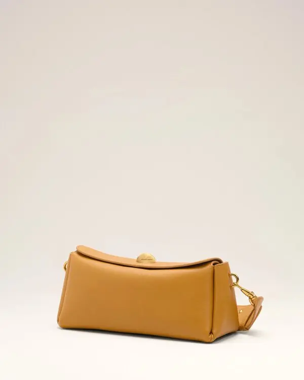 AMI Paris Mini Carrousel Leather Shoulder Bag