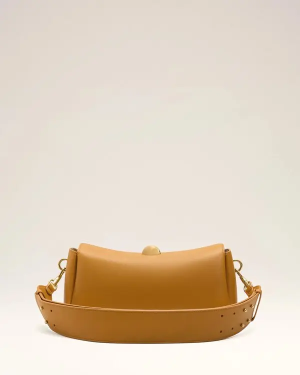 AMI Paris Mini Carrousel Leather Shoulder Bag