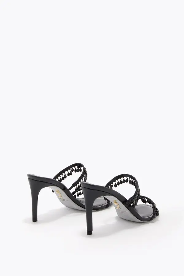 Rene Caovilla Embellished Stiletto Sandals