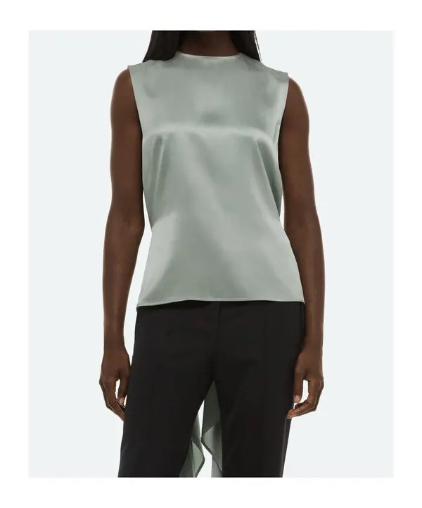 Helmut Lang Draped Scarf Top