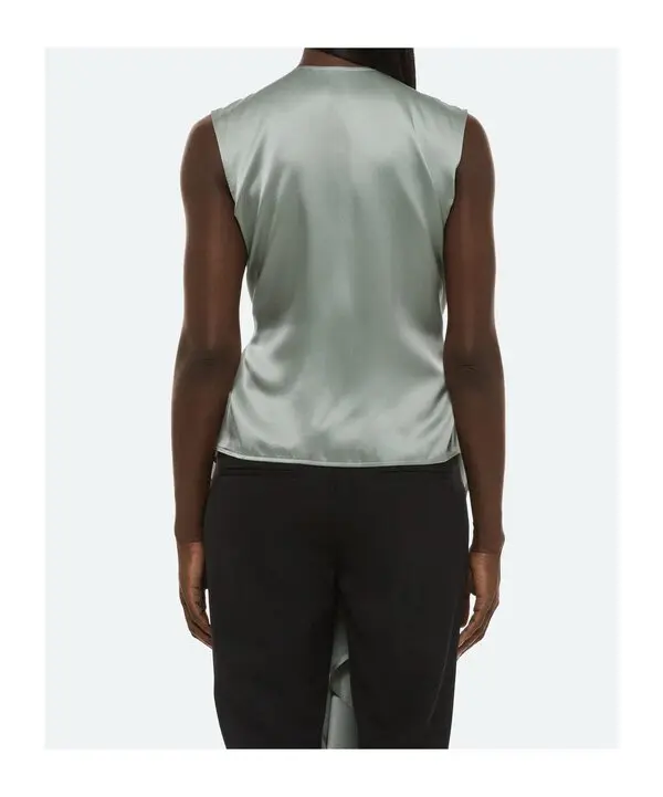 Helmut Lang Draped Scarf Top