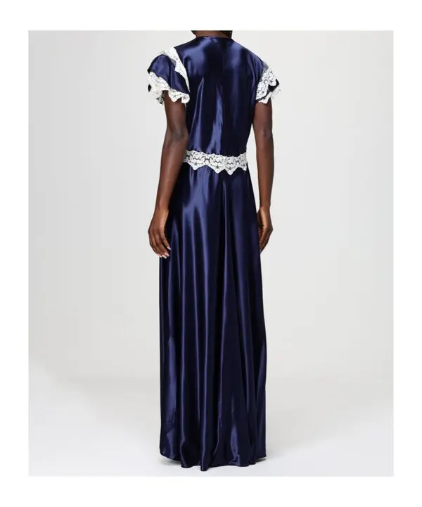 Alberta Ferretti V-neck Dress