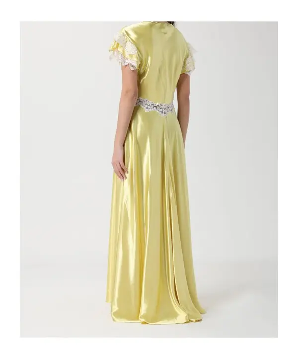 Alberta Ferretti V-neck Dress