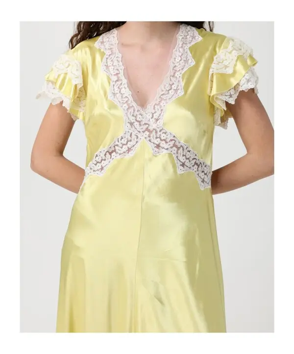 Alberta Ferretti V-neck Dress