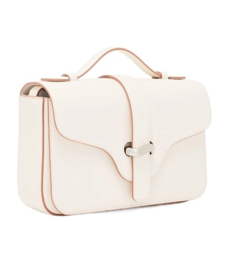Emporio Armani Smooth Leather Top Handle Bag