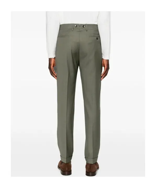BERWICH Pleated-detail Wool Trousers