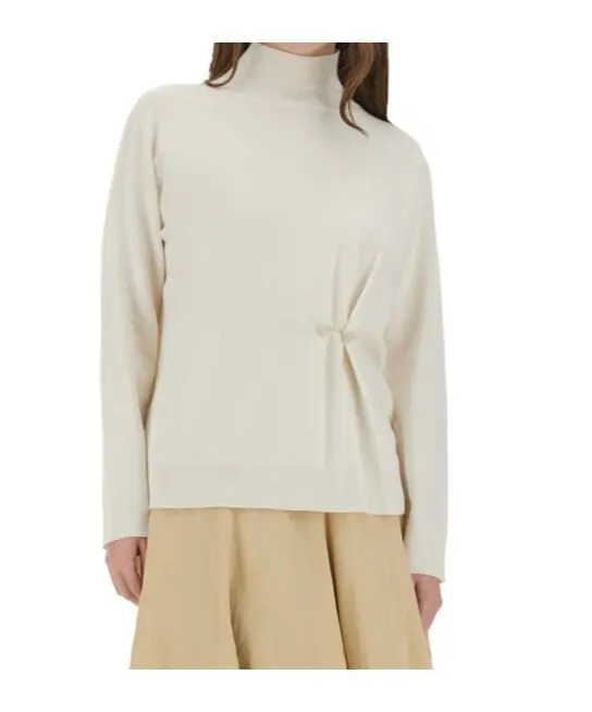 Fabiana Filippi Turtleneck Button-detailed Jumper