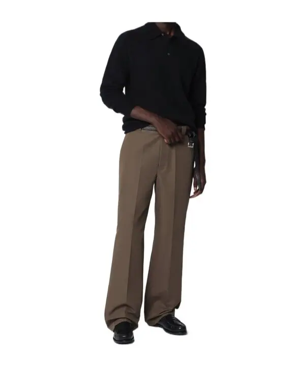 ROBERTO COLLINA Cashmere Polo Jumper