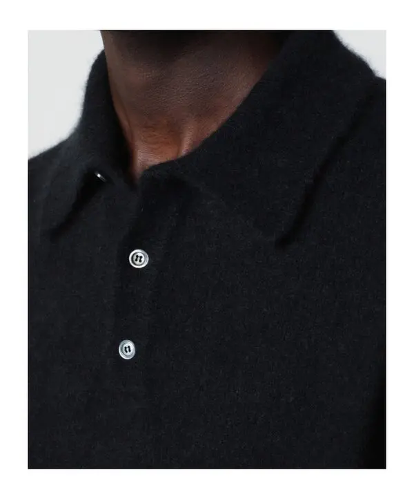 ROBERTO COLLINA Cashmere Polo Jumper