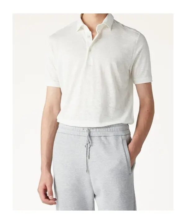 Loro Piana Short-sleeved Polo Shirt - White
