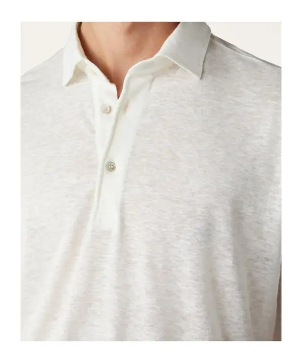 Loro Piana Short-sleeved Polo Shirt - White