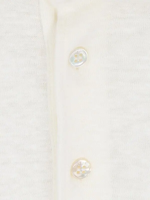 Loro Piana Short-sleeved Polo Shirt - White
