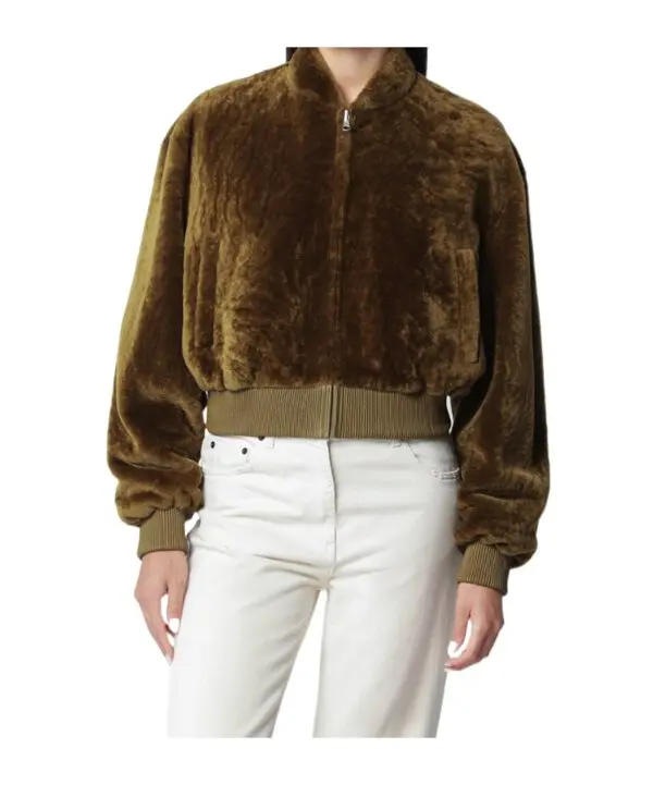 ARMA Azra Zip-up Jacket - Olive Green